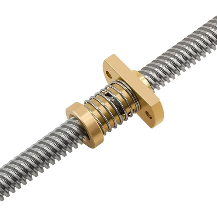 T8 Anti-Backlash Spring Nut – Z-Axis Wobble Eliminator – MakerParts 3D