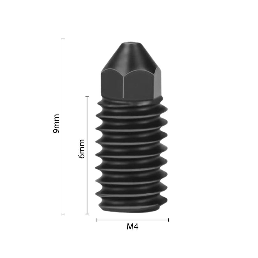 Hardened Steel Nozzles for Bambu Lab A1 / A1 Mini – Quick-Swap 0.4 mm ...