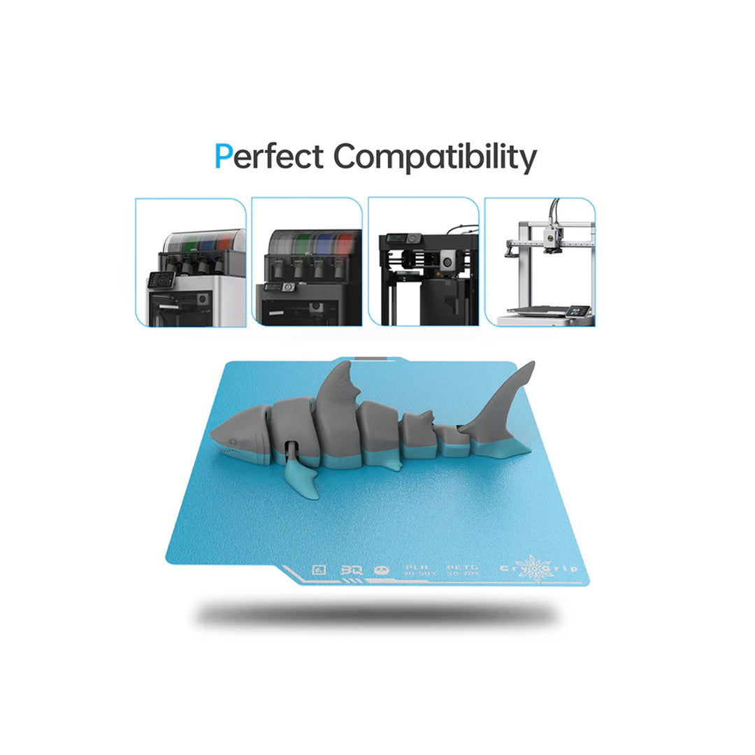 BIQU Panda Build Plate CryoGrip Pro – 7-Layer Build Plate for Bambu La ...