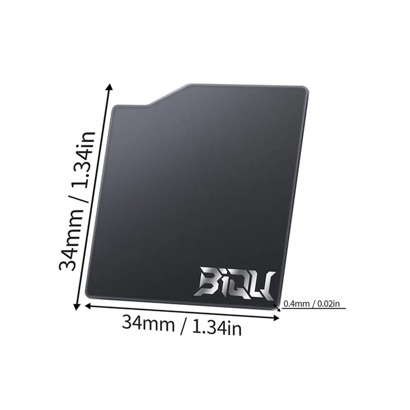 BIQU Panda Purge Shield – Anti-Stick Waste Chute Pad for Bambu Lab P1P ...