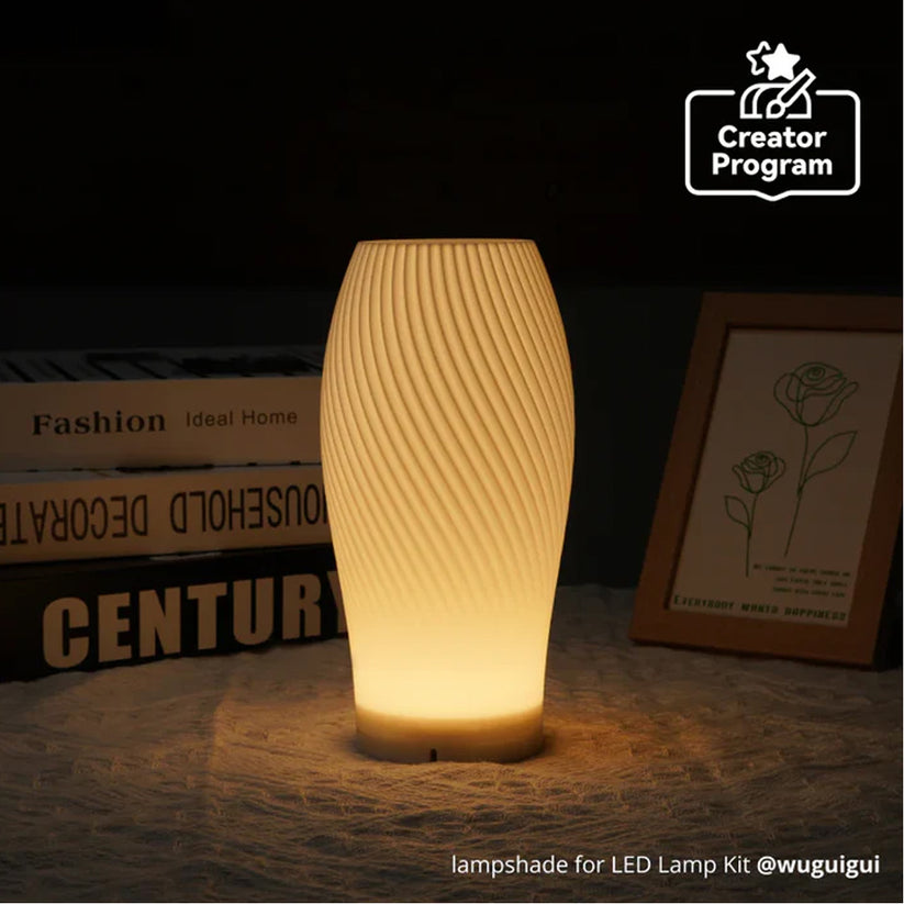 Bambu Lab LED Lamp DIY Kit 001 – Build Your Own 3D Lamp – MakerParts 3D