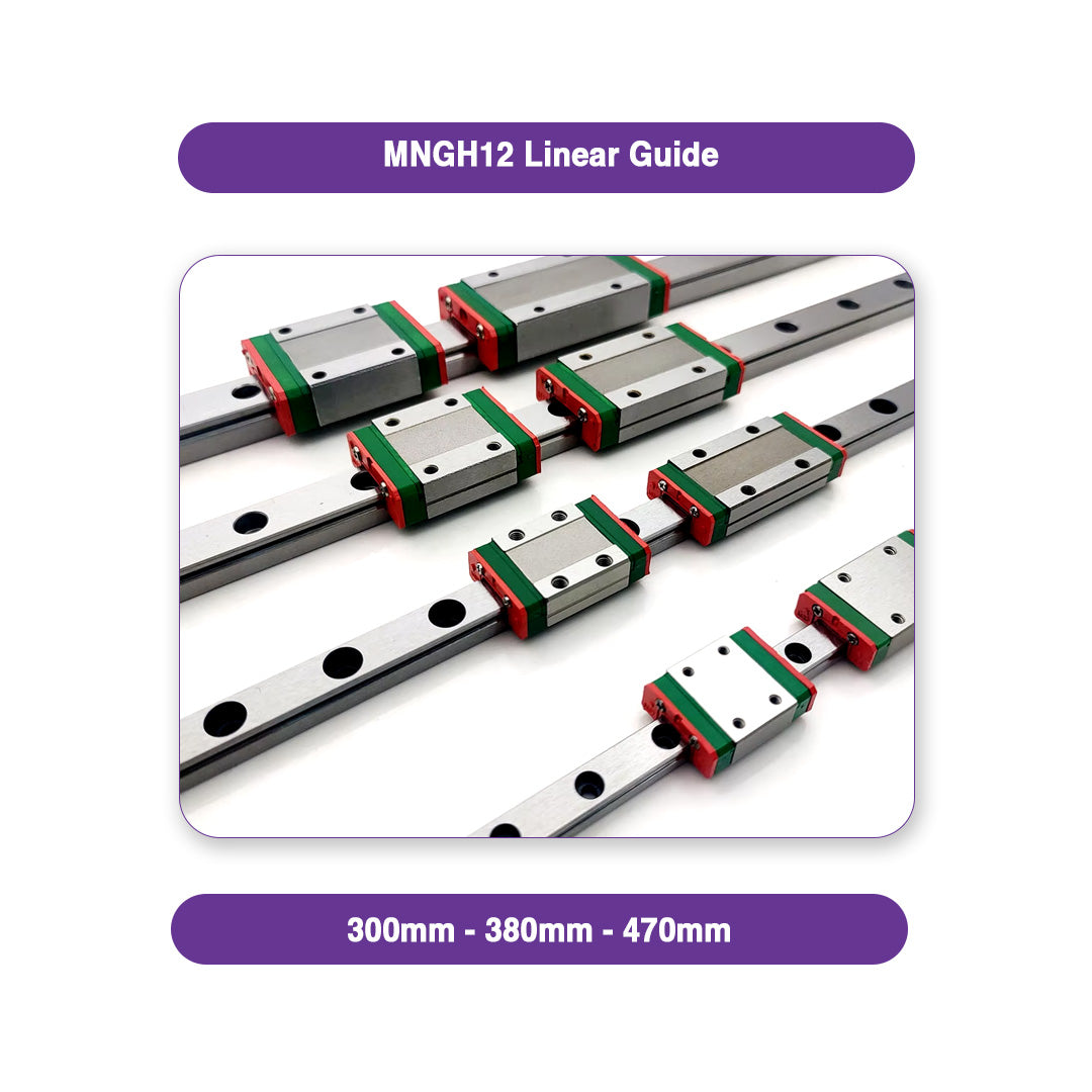 MGN12H Linear Guide Rail (Multiple Lengths) – High Precision Motion ...