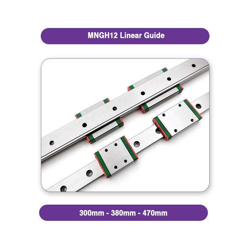 MGN12H Linear Guide Rail (Multiple Lengths) – High Precision Motion ...