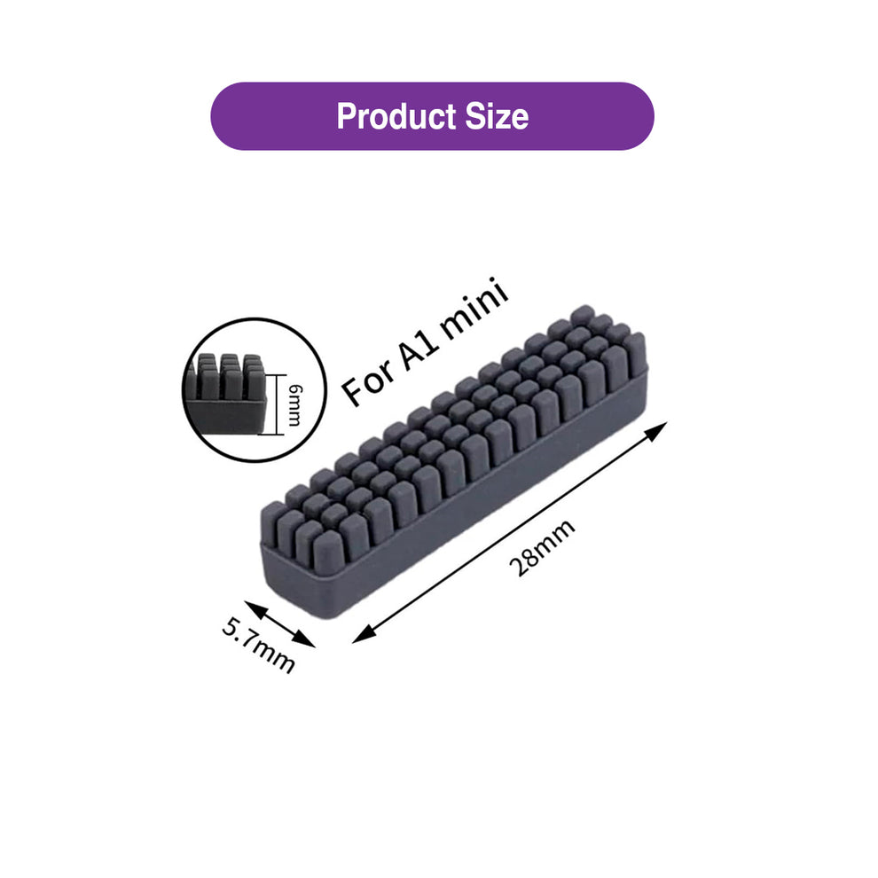 Silicone Nozzle Brush for Bambu Lab A1 / A1 Mini (3 Pcs) – MakerParts 3D